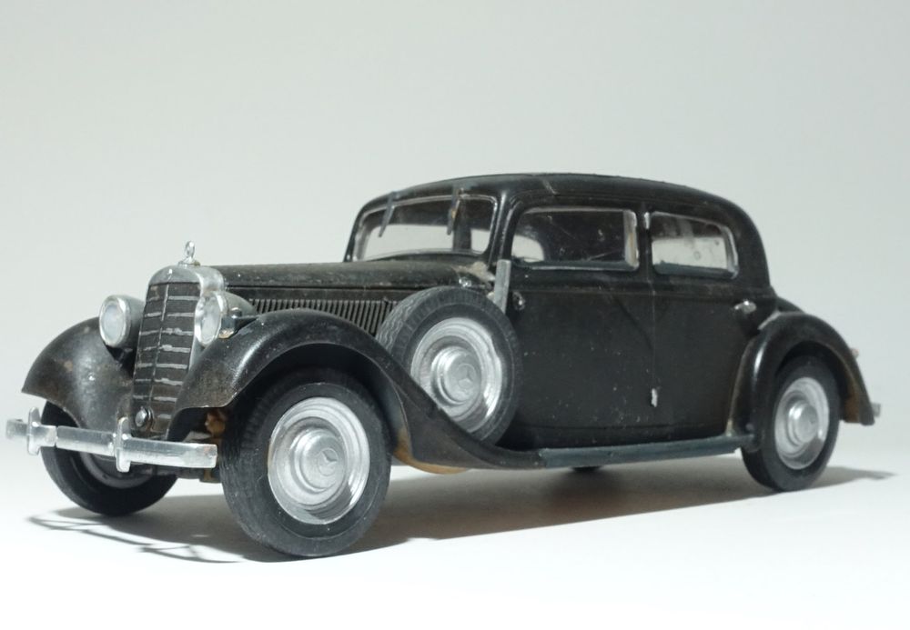 Mercedes Typ 320 Wehrmacht WW2 ICM Plastik Modellauto 1:35 (Gebraucht ...