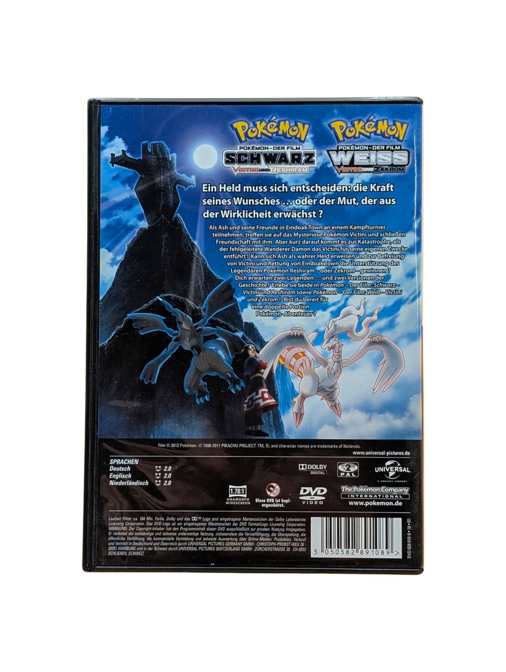 Pokemon Schwarz & Weiss Anime Film (Gebraucht) in Domat/Ems für CHF 10 ...