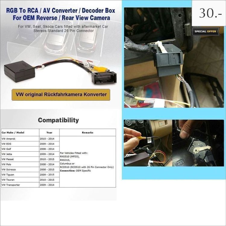 Vw Autoradio Carplay DAB+ Golf Polo 64GB Tiguan Passat Eos (Neu und ...