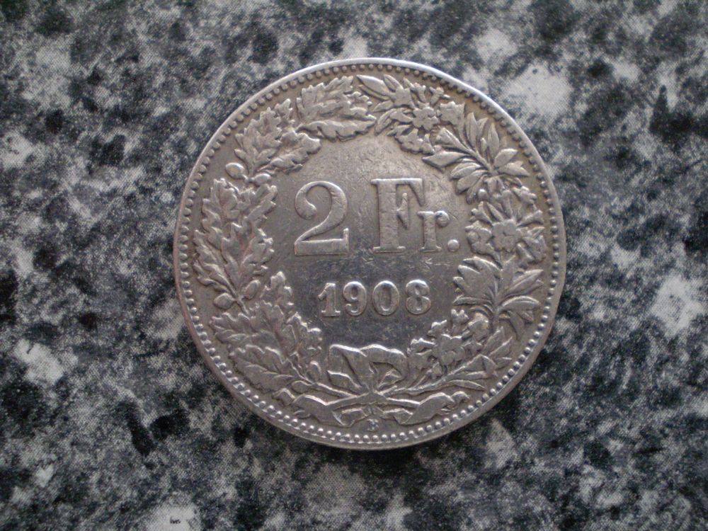 2 Fr.1908 !!! sehr Rar !!! ab 1.- !!! | Kaufen auf Ricardo
