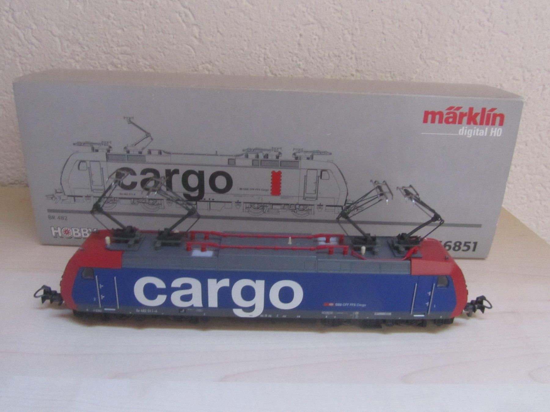 Märklin HO 36851 BR 482 SBB-CFF CARGO Delta/Digital (D'occasion) à ...