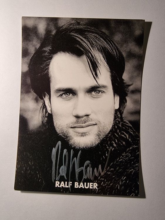 Ralf Bauer Originalautogramm | Kaufen auf Ricardo