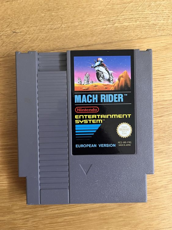 Mach Rider NES Spiel - Getestet (Gebraucht) in Basel für CHF 20 – mit ...