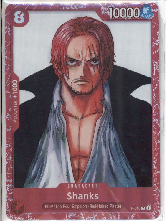 One Piece / Shanks (P-016) Premium Bandai Products (Neu (gemäss ...