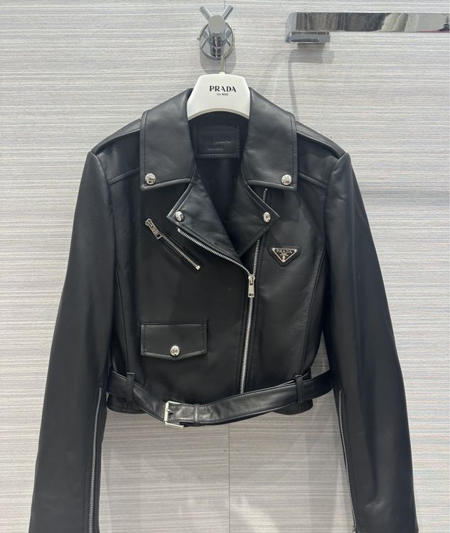 Prada Lederjacke *neu* | Kaufen auf Ricardo