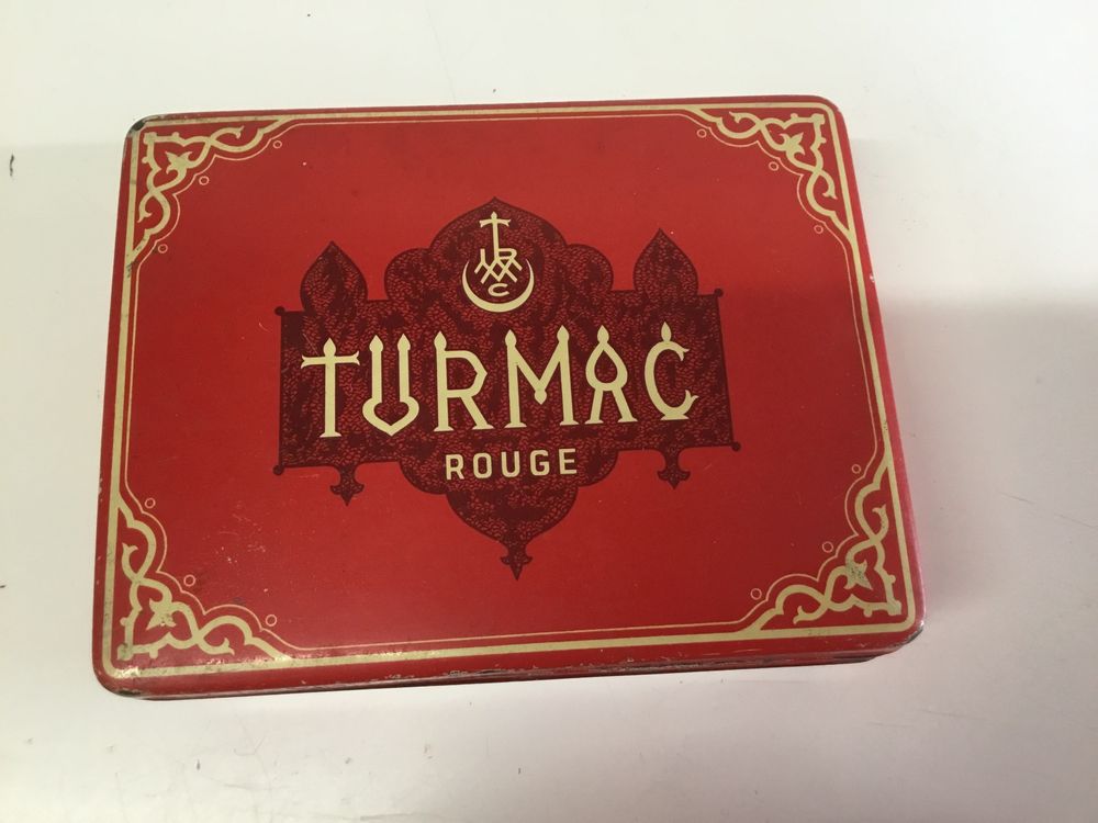 Boîte vintage Turmac Rouge, col. Rare, rouge! cigarette (D'occasion) à ...
