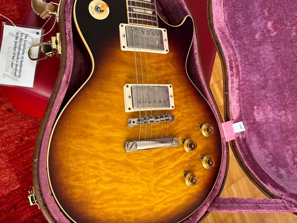 Gibson Les Paul M2M 60Th Anniversary 1959 5A Quilt Maple Top (Gebraucht ...
