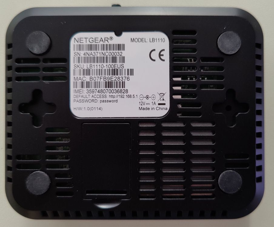 Netgear 4G LTE Modem LB1110 | Kaufen auf Ricardo