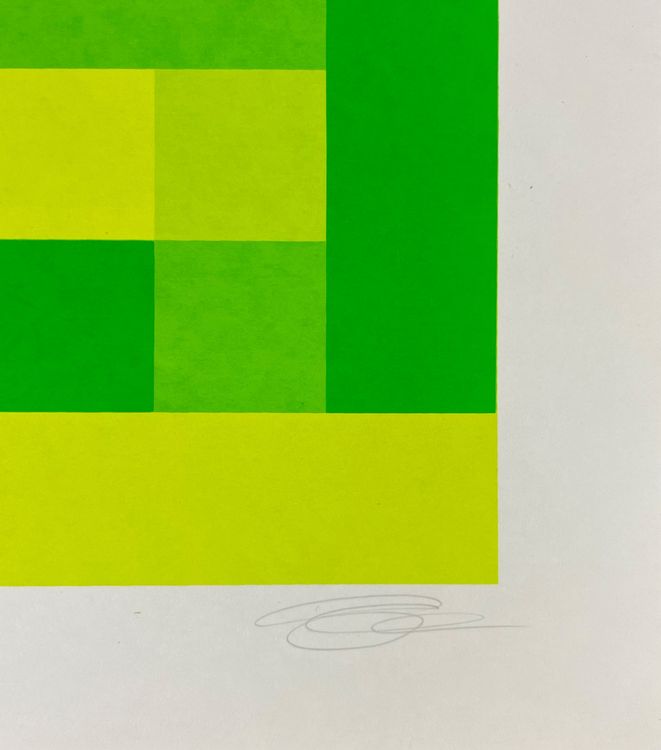 Richard Paul Lohse Serigraphie Handsigniert | Kaufen auf Ricardo
