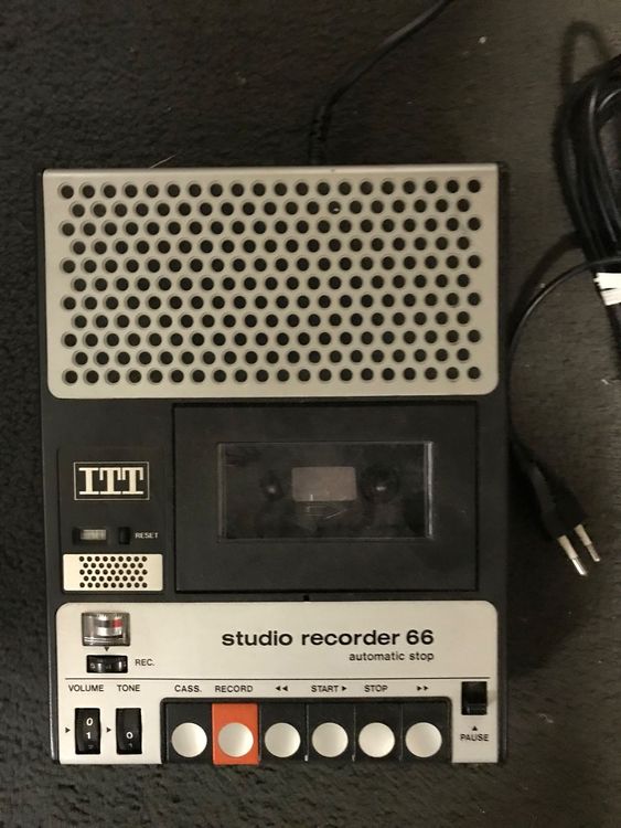 Kassettenrecorder ITT studio recorder 66 (Defekt) in Schüpfen für CHF ...