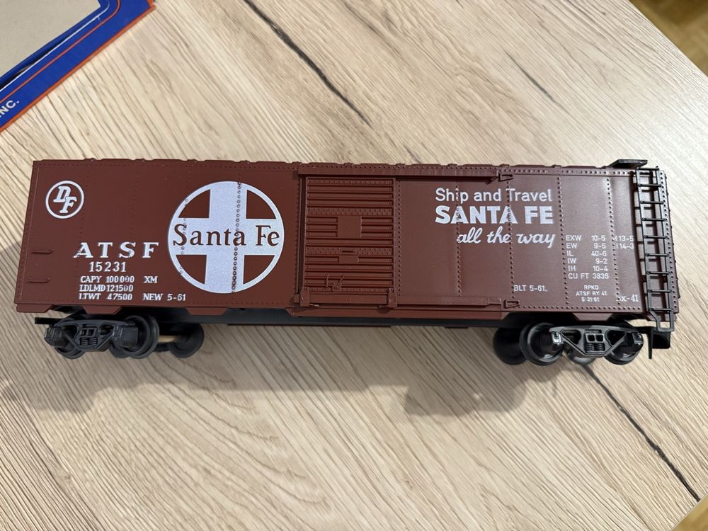 POLA Maxi Santa Fe Box Car Spur 0 – AT&SF – Made in Germany (Gebraucht ...