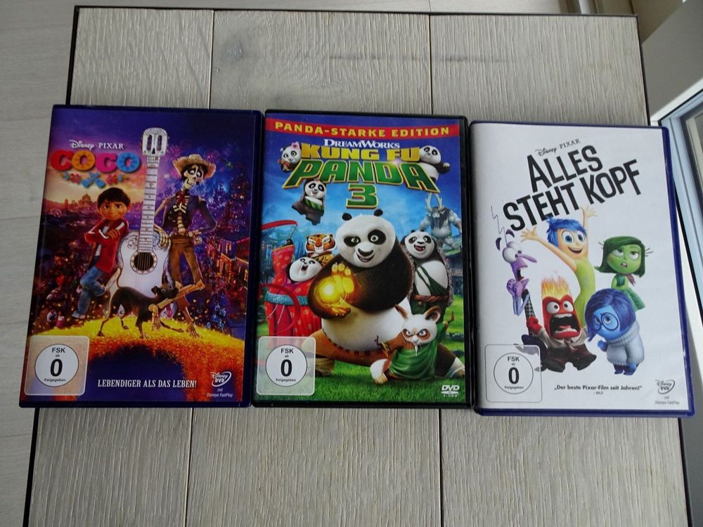 3 DVD Kinofilme Trickfilme Animation | Kaufen auf Ricardo