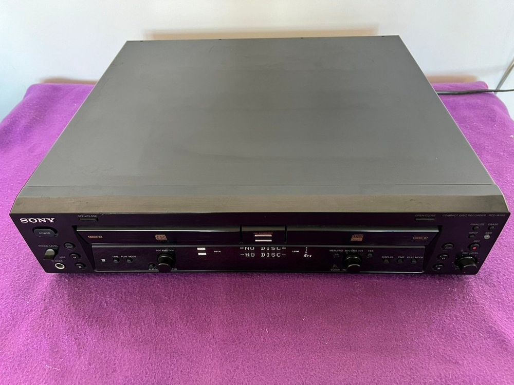 Sony RCD - W 100 CD Recorder | Kaufen auf Ricardo