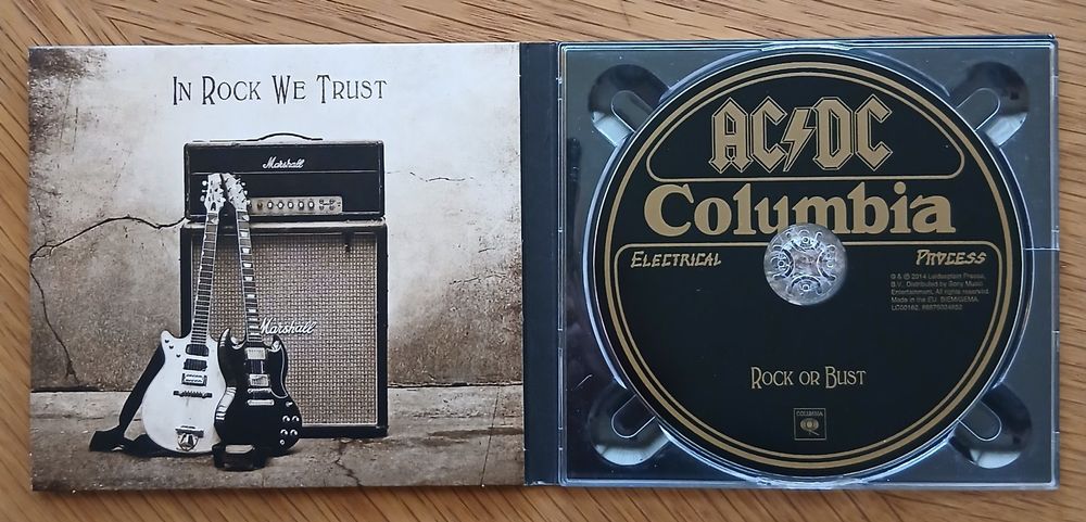 AC/DC – Rock Or Bust (CD) Topzustand!!! (Neu (gemäss Beschreibung)) in ...