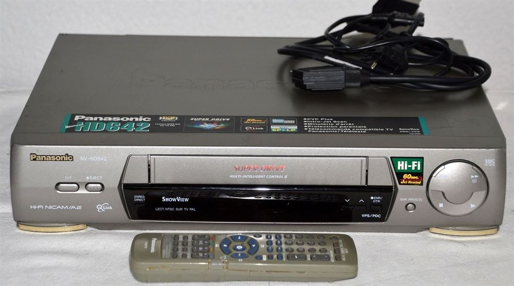 Videorecorder VHS Panasonic NV-HD642F magnétoscope | Acheter sur Ricardo