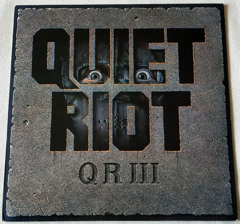 Quiet Riot – QR III - LP - 1986 - First Press - OIS (Gebraucht) in ...