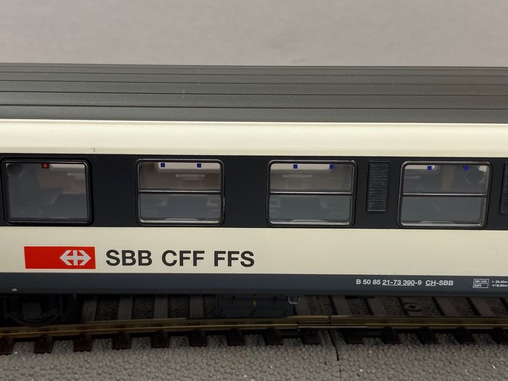 L.S.Models 47 279 (H0 GS) 2 x SBB ex-Bpm UIC-X RIC | Kaufen auf Ricardo