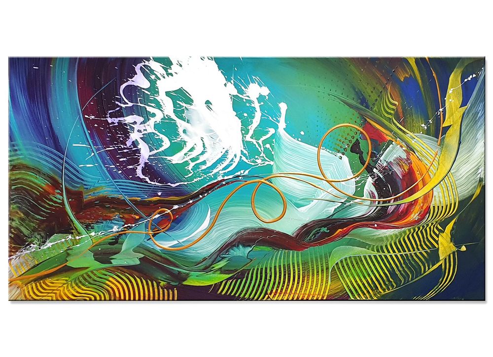 Kunst Original Gemälde "Vice Versa" abstrakt (Neu (gemäss Beschreibung)) in Dresden für CHF 540 ...