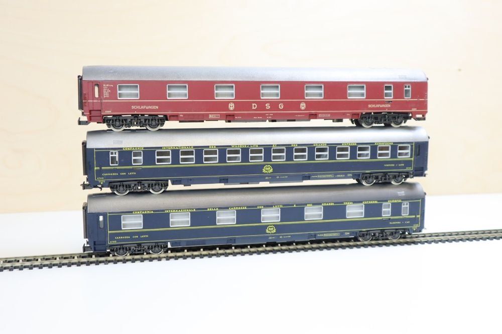 RIVAROSSI 3 x Orient Express CIWL & DSG Wagen Set 2517/2919 (Gebraucht) in Merzligen für CHF 15 ...
