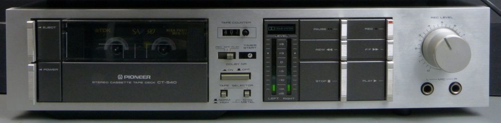 Pioneer CT-540 Kassettendeck * Bitte lesen (Gebraucht) in Rheineck für ...