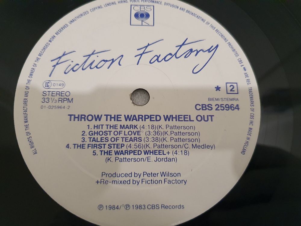 Fiction Factory – Throw The Warped Wheel Out | Kaufen auf Ricardo