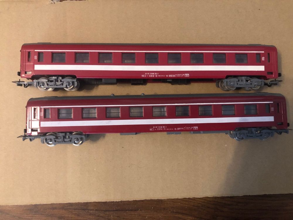 2 JOUEF H0 5270 SNCF 1. Kl. Schnellzugwagen 19-90 351-1 | Kaufen auf ...