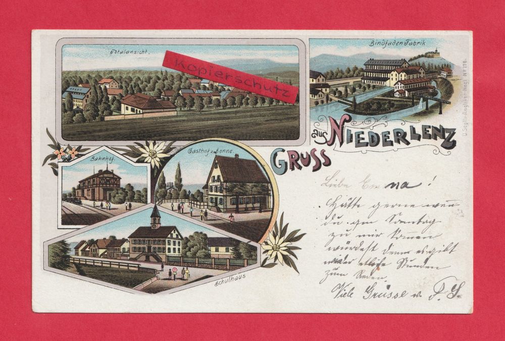 Gruss aus Niederlenz (AG) Seetal Bezirk Lenzburg | Kaufen auf Ricardo