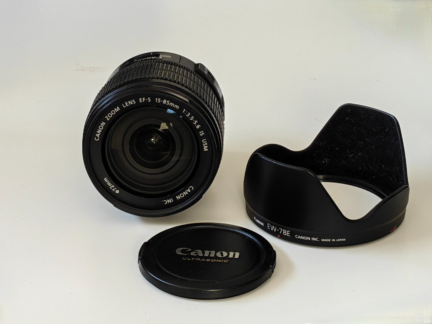 Canon Zoom Kens EF-S 15-85mm f/3.5-5.6 IS USM (Défectueux) à ...
