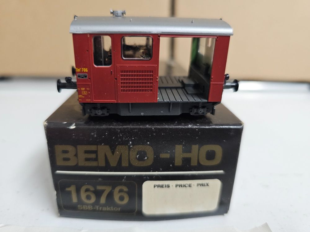 BEMO HO 1676 Traktor Tm II CFF dès 1.-fr | Kaufen auf Ricardo