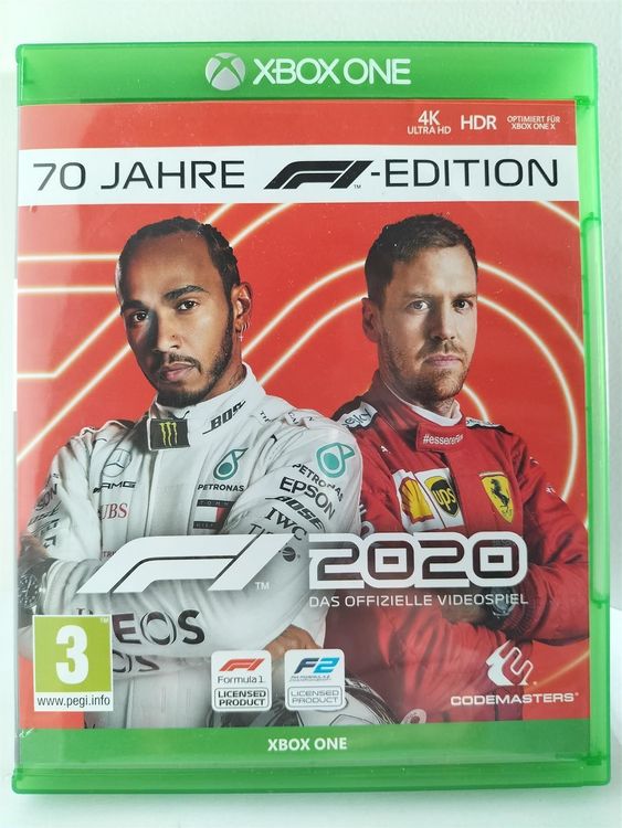 F1 Formula One 2020 (XBox One) (Gebraucht) in Nürensdorf für CHF 12 ...
