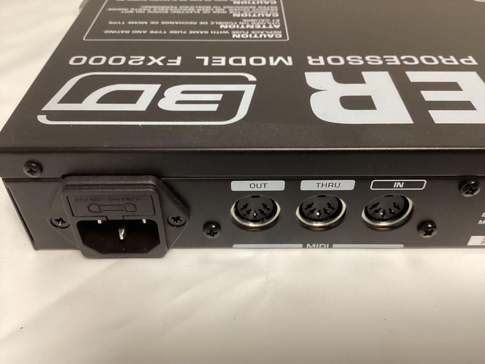 Behringer FX2000 Virtualizer 3D (Gebraucht) in Niederbipp für CHF 61 ...