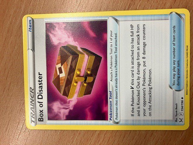 Pokemon Trainer Box of Disaster 154/196 (Gebraucht) in Ruggell für CHF ...