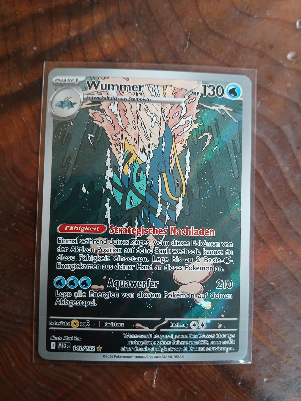 Original Pokemon-Karte Secret FullArt Wummer 141/132 (Neu (gemäss ...