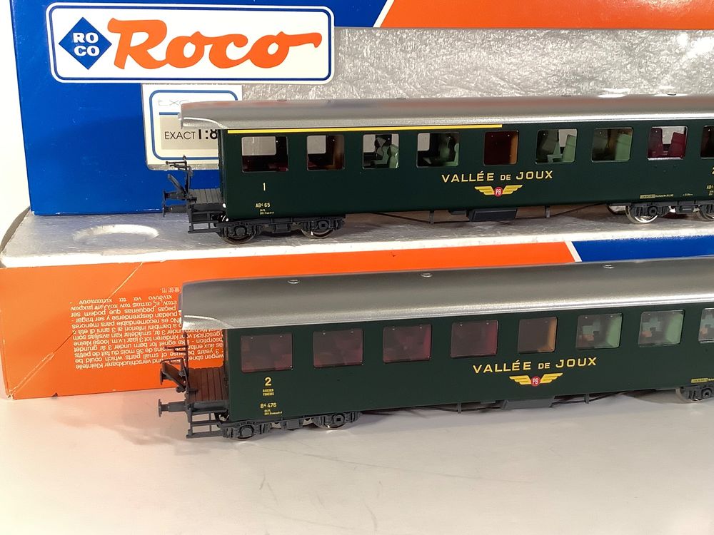 Roco SBB Vallée de Joux : 2 Wagen ABi & Bi Seetalwagen, neu | Kaufen auf Ricardo