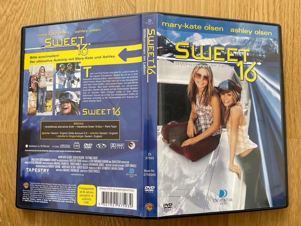 DVD - Sweet 16 - mit Olsen Twins (Gebraucht) in Schaffhausen für CHF 3 – mit Lieferung auf ...