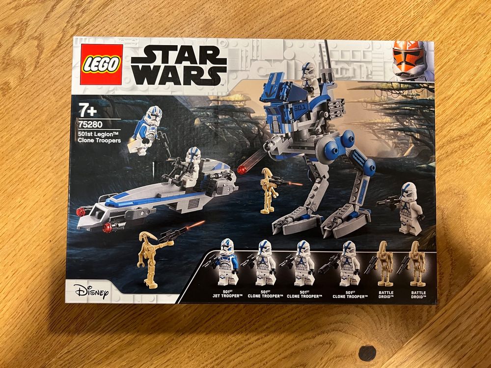 Star Wars Lego 75280 501st Legion Clone Troopers | Kaufen auf Ricardo