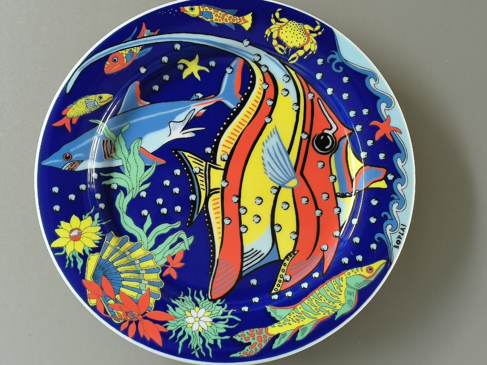BOPLA Langenthal Dessertteller Serie OCEAN (Neu (gemäss Beschreibung ...
