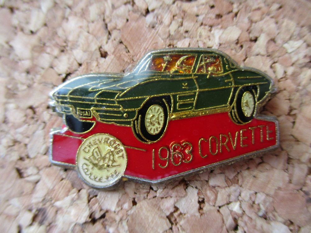 Chevrolet Corvette 1963 Pin Badge | Kaufen auf Ricardo