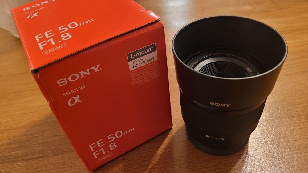 Sony FE 50mm F1.8 (SEL50F18F) E-mount 35mm Full-Frame (Gebraucht) in ...