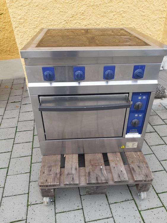 Gastro Kochherd mit Backofen 80x85xH80cm | Kaufen auf Ricardo