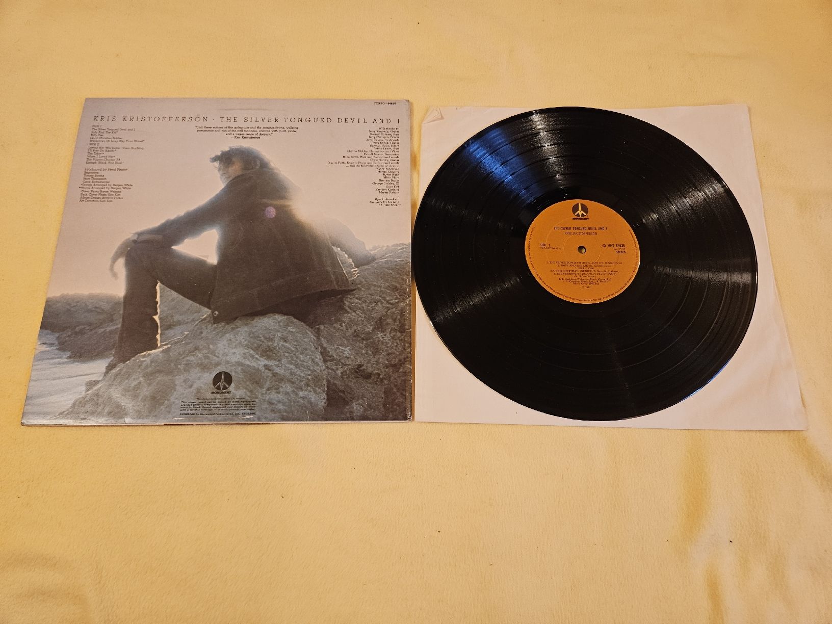 Kris Kristofferson Schallp. Lp - The silver tongued Devil... (Neu ...