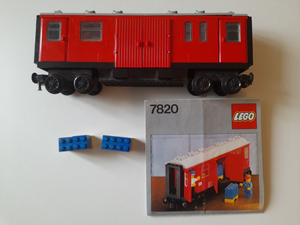 Lego 7820 train wagon 12V 1980 | Kaufen auf Ricardo
