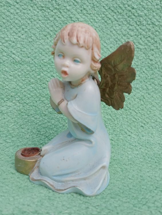 Italy 5520 Vintage oder Antik Engel Kerzenhalter | Kaufen auf Ricardo