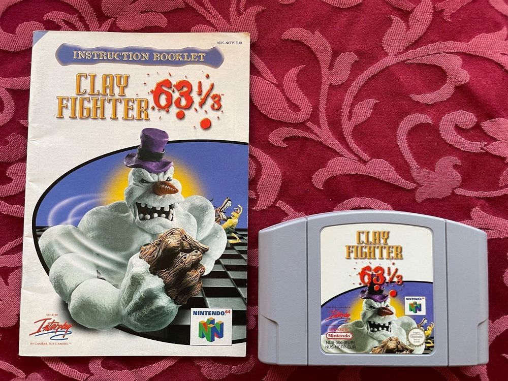 Clay Fighter 63 1/3 Nintendo 64 (Gebraucht) in Arbon für CHF 33 – mit ...
