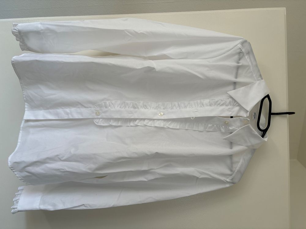 Eterna weisse Bluse, gr. 42. Neu (Gebraucht) in Riehen für CHF 10 – mit ...