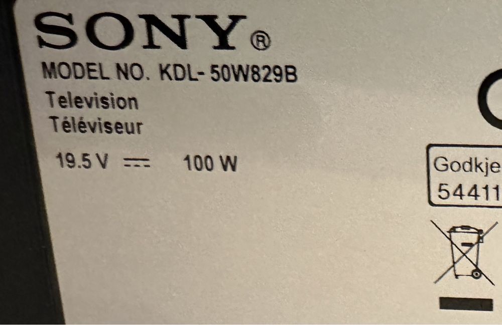 Sony KDL-50W829B 126cm (50 Zoll) LED-TV, FHD (Gebraucht) in Zürich für CHF 153 – nur Abholung ...