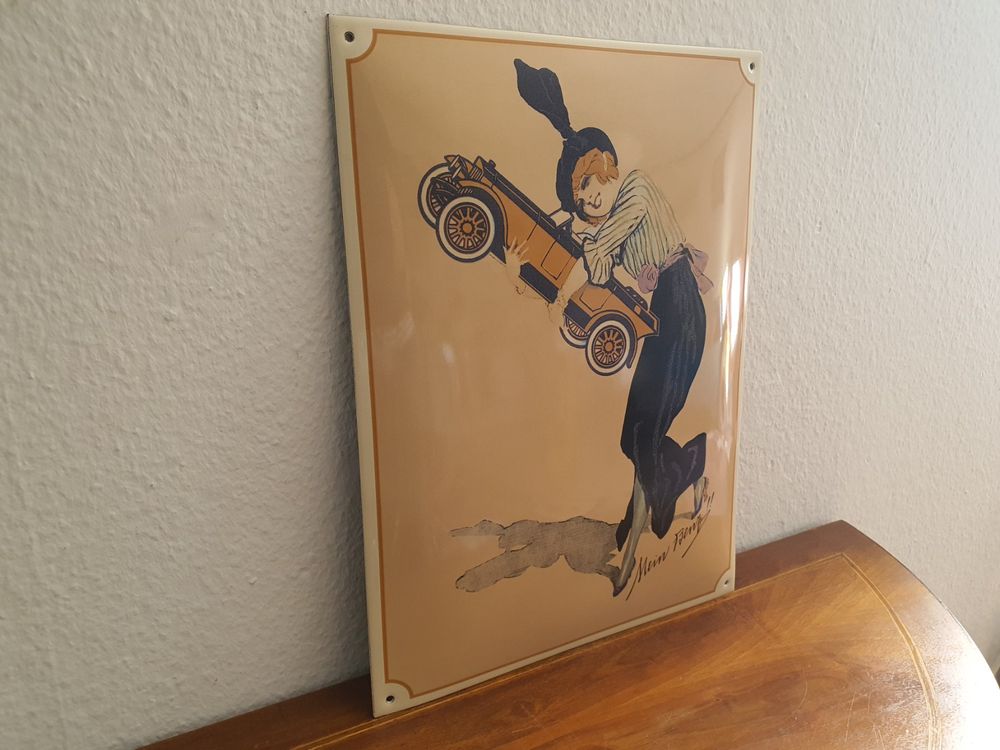 Emailschild Mercedes Mein Benz Emaille Schild Limited Retro | Kaufen ...