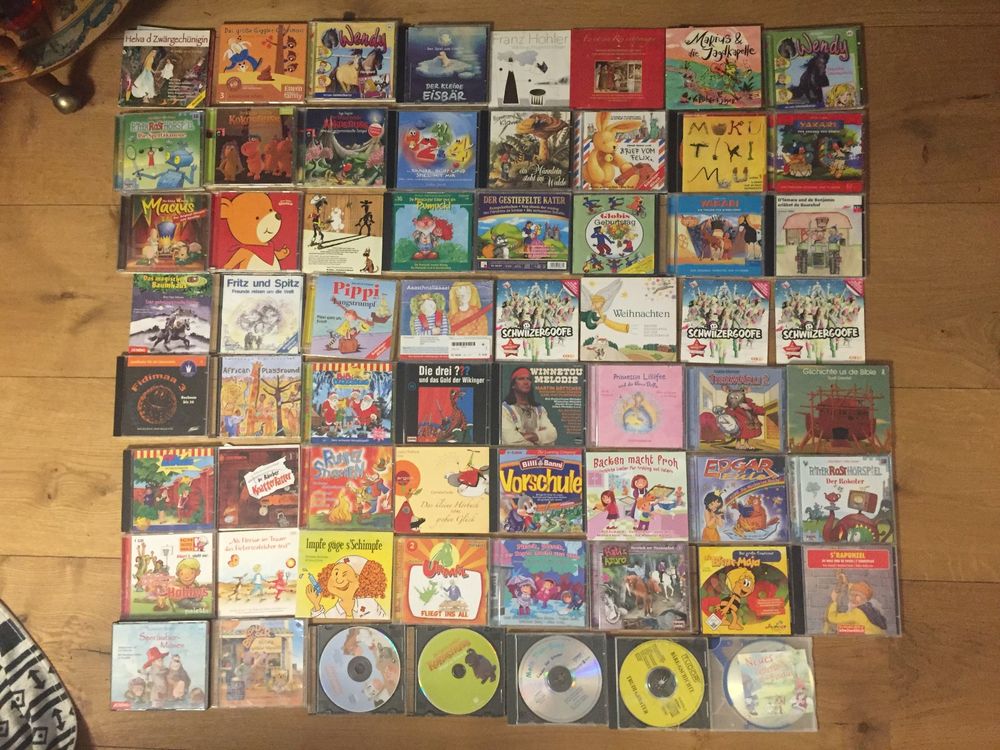 CD Kids Sammlung, 63 Kinder-CDs (Gebraucht) in Steinach für CHF 30 ...