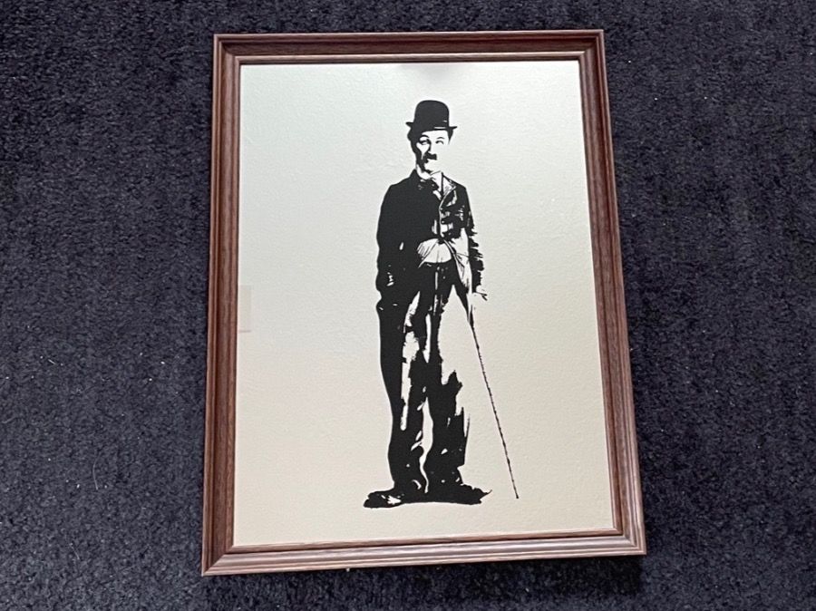 Vintage Spiegel Charlie Chaplin | Kaufen auf Ricardo
