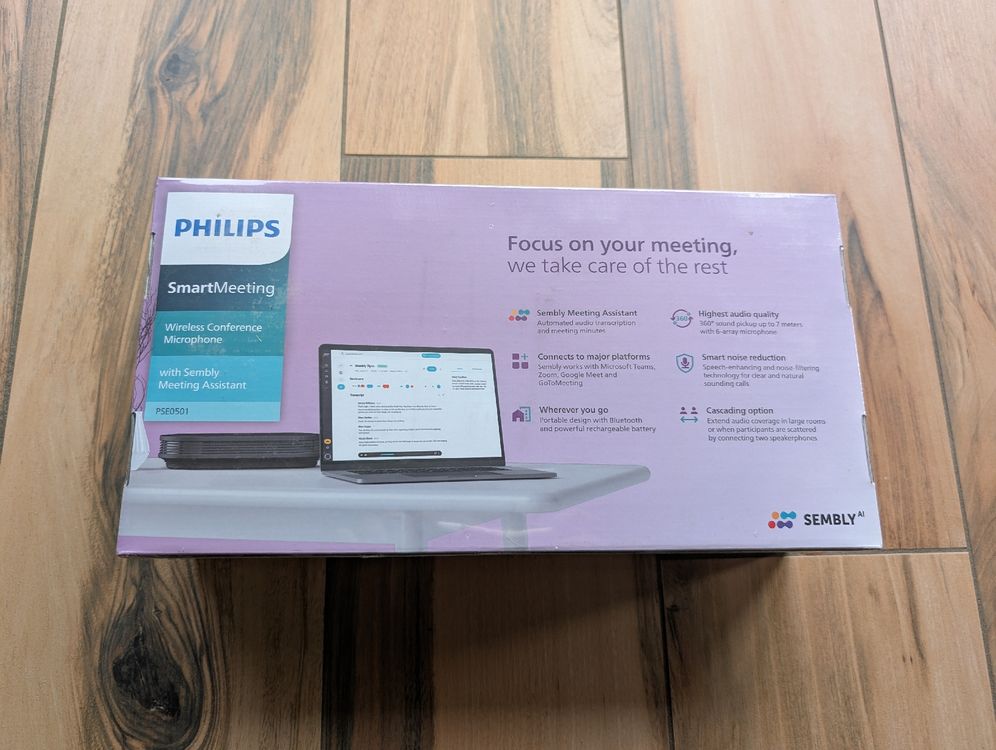 Philips Smart Meeting PSE0501 - Neu/OVP und eingeschweisst (Neu und ...